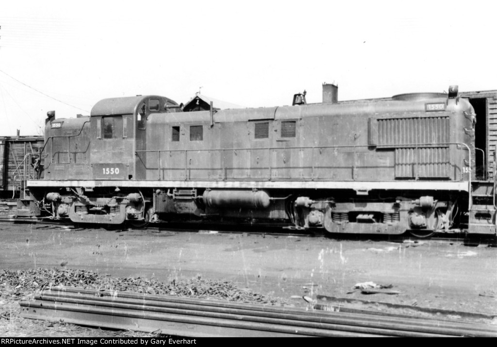 CNJ Alco RS3 #1550 - Central RR of New Jersey